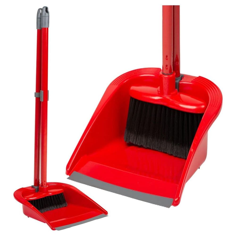 Long Handled Sweeping Dustpan & Brush Set