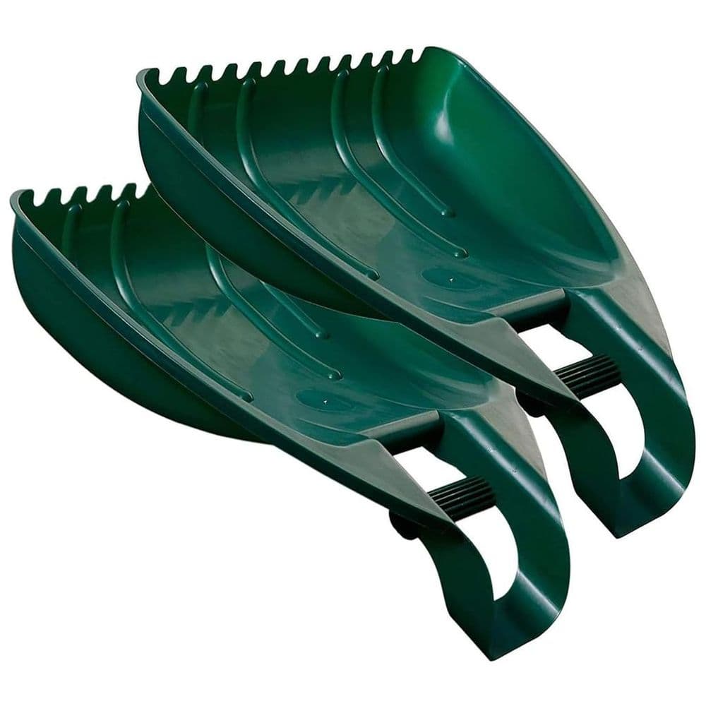 Set Of 2 Garden Leaf Grabber Tool