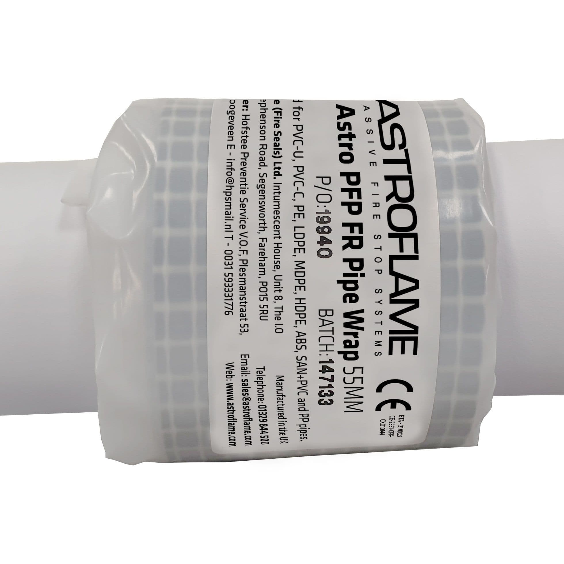 PFP FR Pipe Wrap 55mm | Stormflame Shop