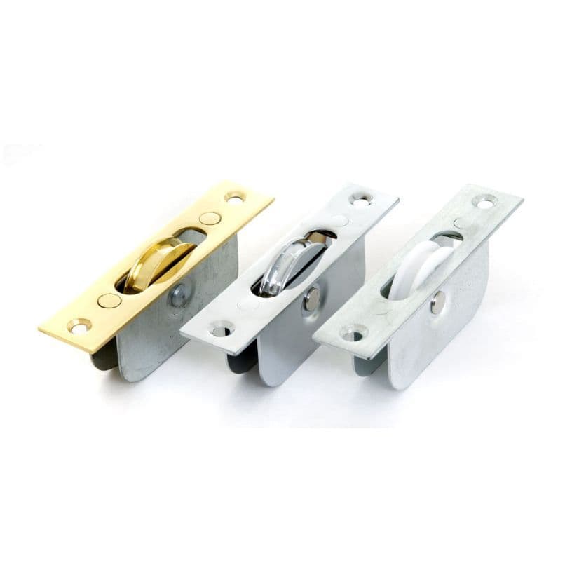 Axle Pulleys Square (Satin Chrome) | Shop At Stormflame
