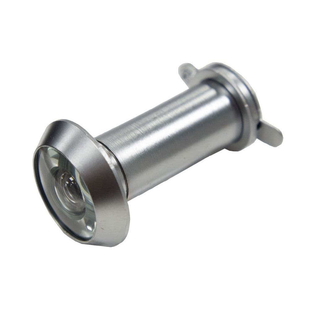Contract Fire Rated Door Viewer (Satin Chrome) | Stormflame