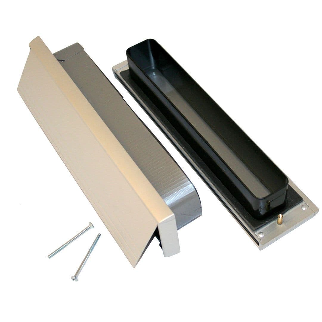Fire Rated Telescopic Letterbox Matching Frame (Polished Silver ...