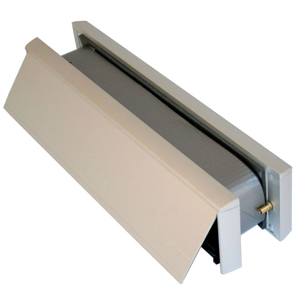Fire Rated Telescopic Letterbox Matching Frame (Polished Silver ...