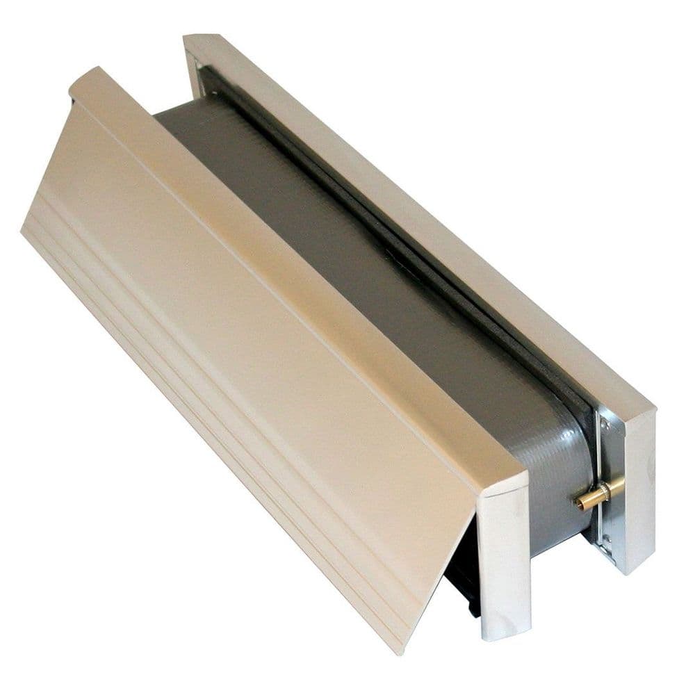 Fire Rated Telescopic Letterbox Matching Frame (Satin Aluminium ...