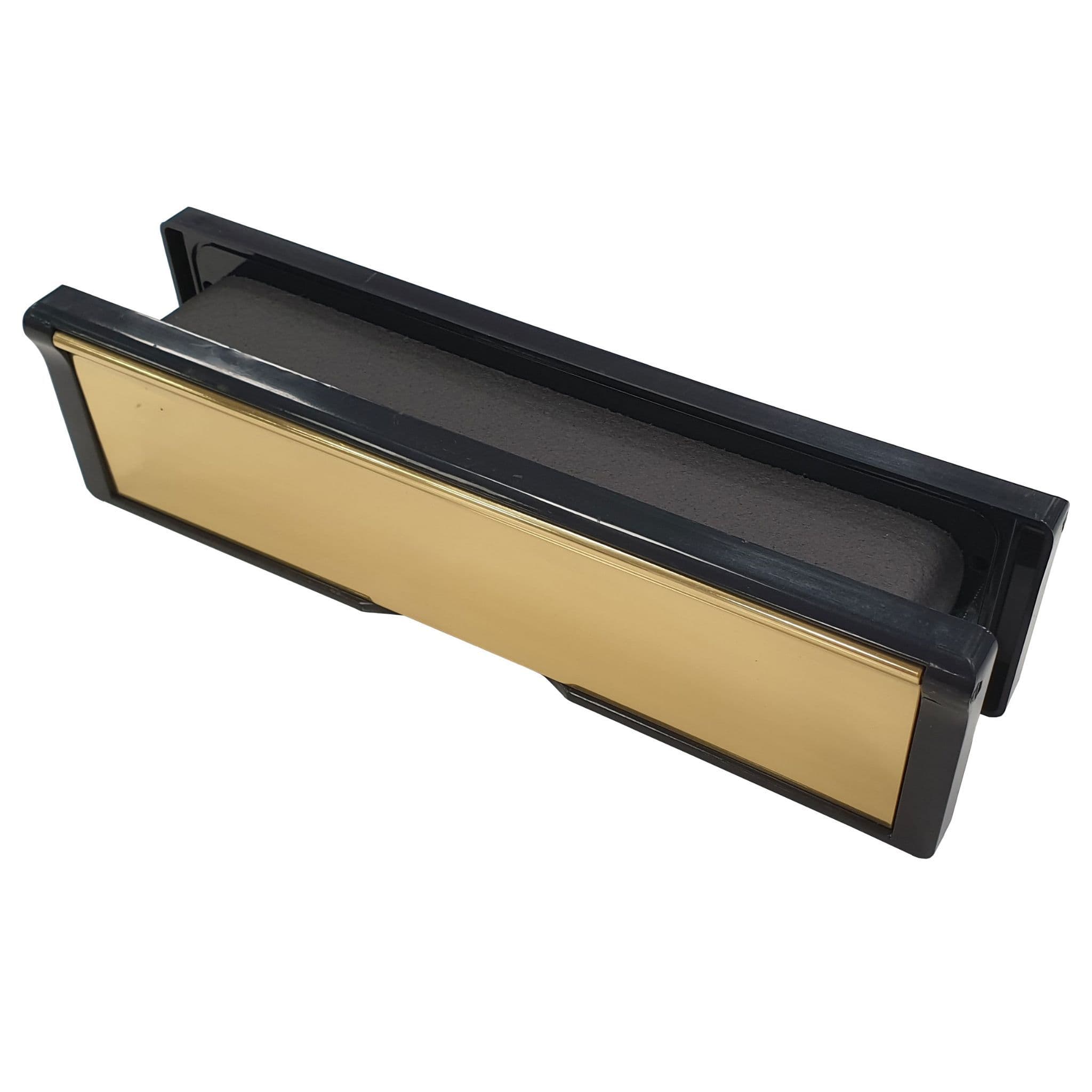 Letter Box | Polished Brass - 10 inch | Stormflame