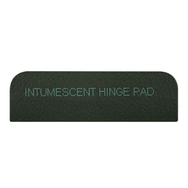 Intumescent Ironmongery Radius Hinge Pads For Fire Doors (Pack of 6 ...