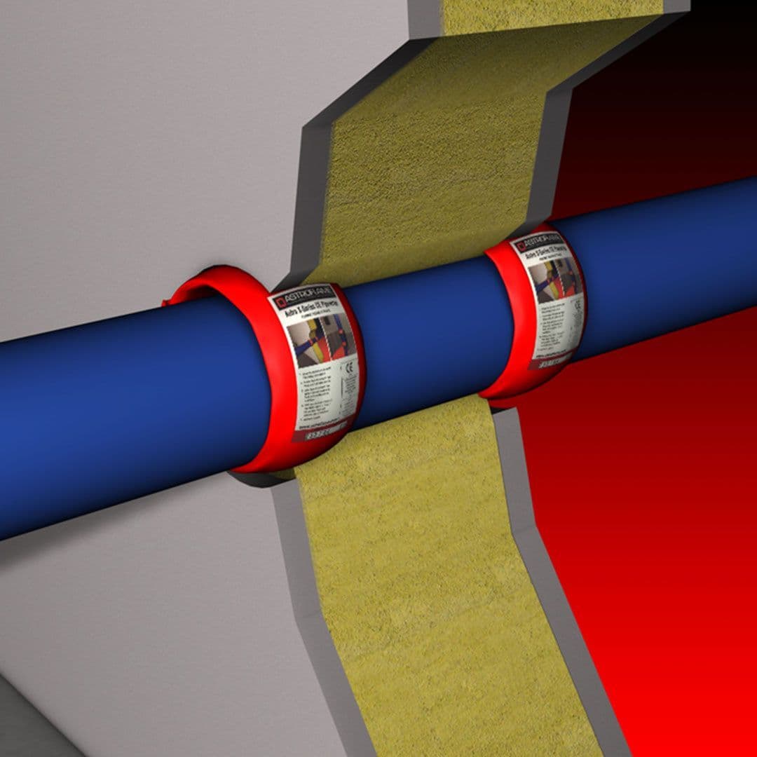 Intumescent Pipe Wrap Fire Rated CE/UKCA Marked - 90mm | Stormflame
