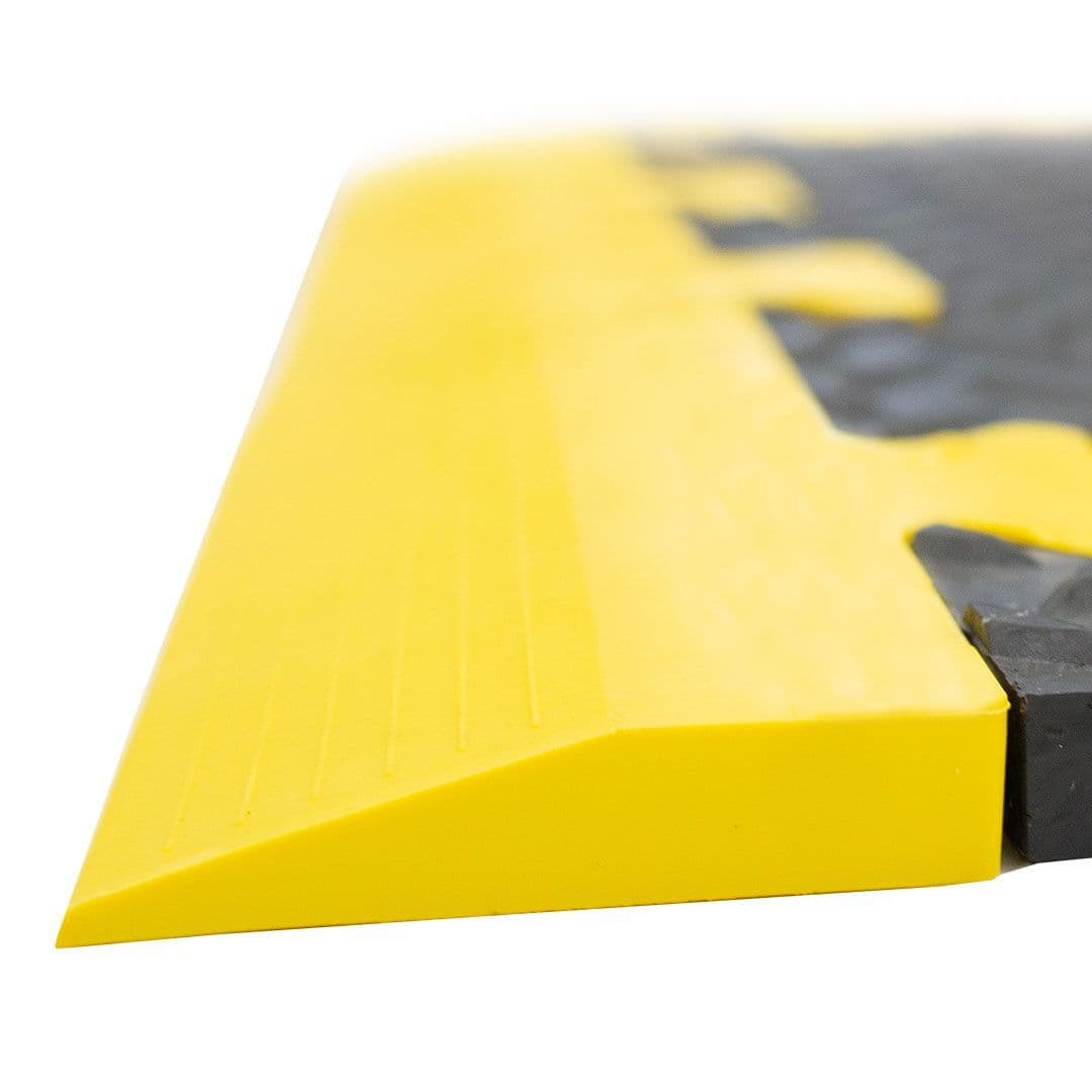 MotoMat Tile Edge Ramps (Yellow Male) | Stormflame