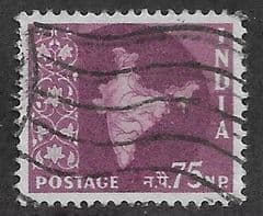 1963 ' MAP OF INDIA' (2ND ISSUE)