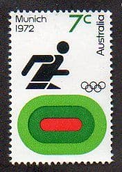 1972 7c OLYMPICS FINE USED