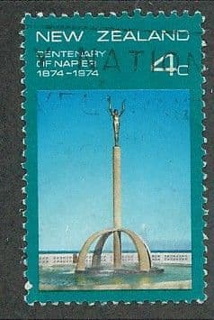 1974 4c CENTENARY OF NAPIER FINE USED