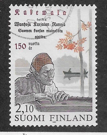 1985 2 10m 150TH BIRTH ANN OF KALEVALA FINE USED