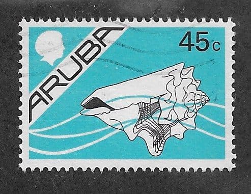 1986 45c SHELL FINE USED