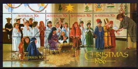 1986 CHRISTMAS 1986 M/S FINE USED