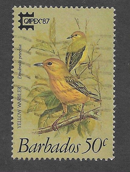1987 50c CAPEX - BIRDS FINE USED