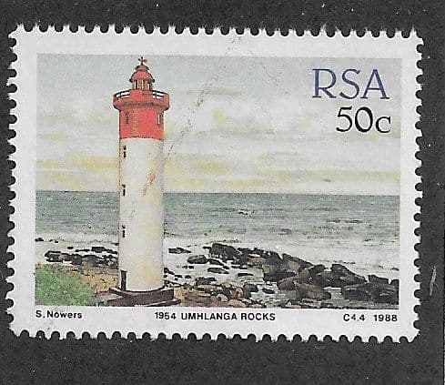 1988 50c LIGHTHOUSES FINE USED