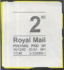 2002 DATED ' WHITE HORIZON' LABELS