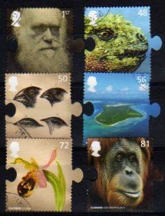 2009 DARWIN SET 6v FINE USED