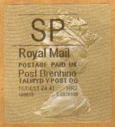 2011 SP POST BRENHINOL TYPE II MISSING L RARE