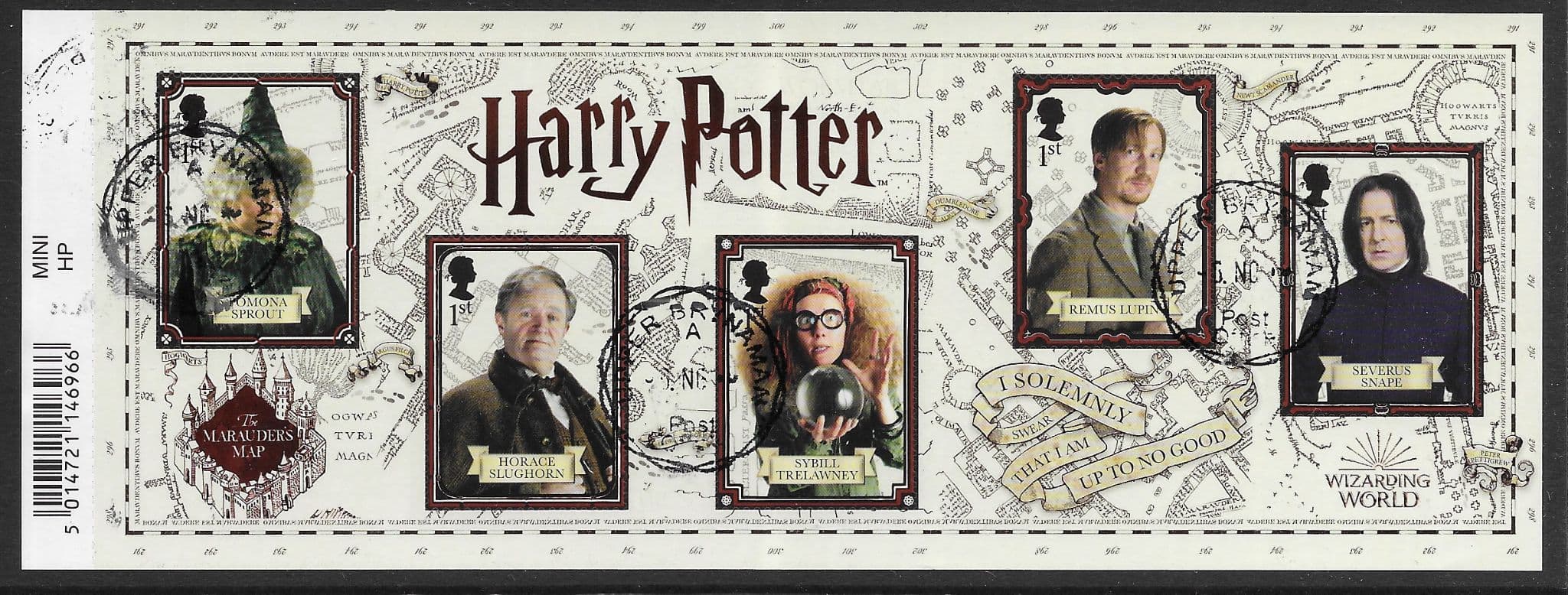2018 HARRY POTTER M/S W/ BARCODE FINE USED