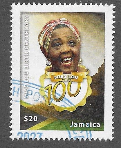 2020 20 MISS LOU BIRTH CENTENARY FINE USED