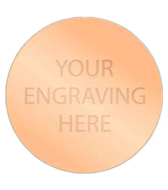 50mm Circle Engraving Plate