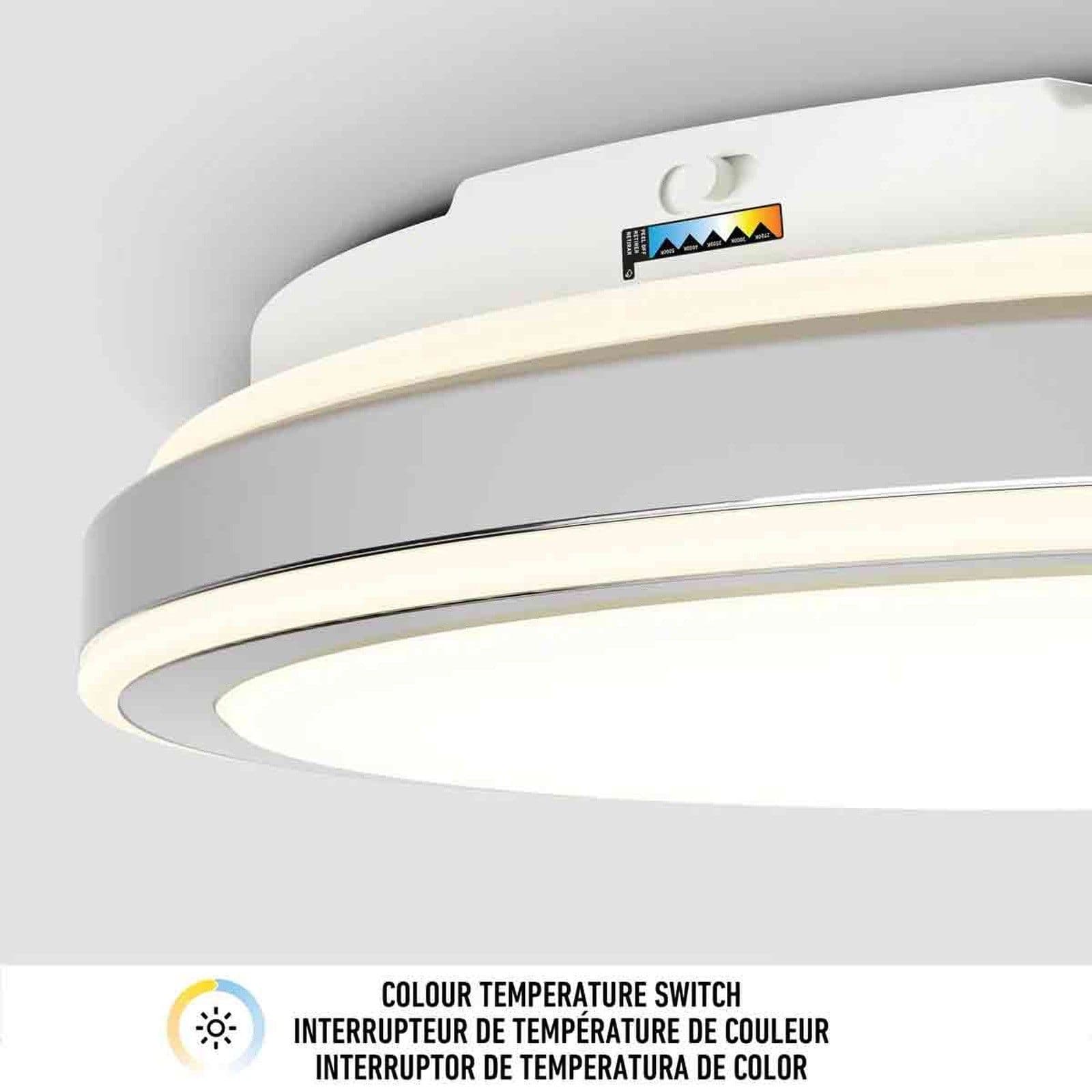 Artika Altitude Flush Mount LED Ceiling Light Fixture 2500lm Dimmable