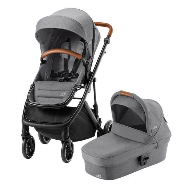 Britax Römer STRIDER M Pushchair & Carry Cot Elephant Grey