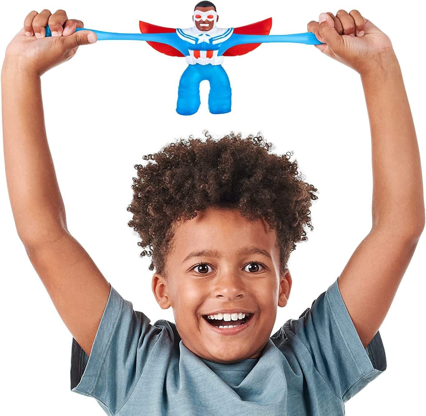 Heroes of Goo Jit Zu Marvel Mega 6 Pack Squish Stretch Smash Toys