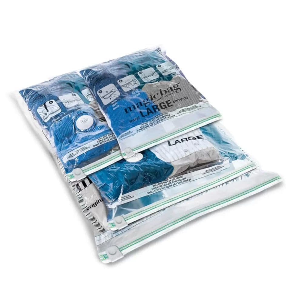 Magic Bag Space Saver Vacuum Storage Bags 15 Pack Reusable Waterproof