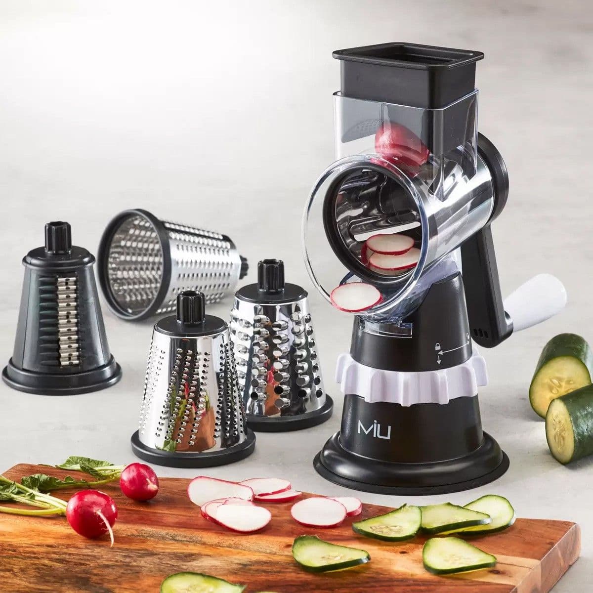 Parmesan Cheese Grater Rotary Cheese Grater With Handle & Upgraded ...