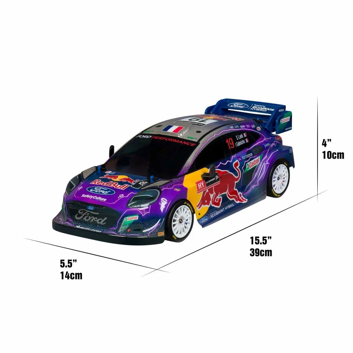 Nikko Elite Race 1 14 M-Sport Ford Puma Red Bull RC Remote Control Car