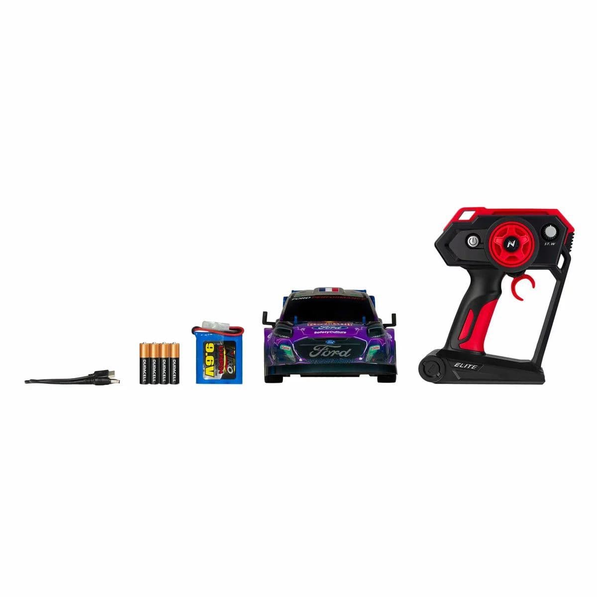 Nikko Elite Race 1 14 M-Sport Ford Puma Red Bull RC Remote Control Car