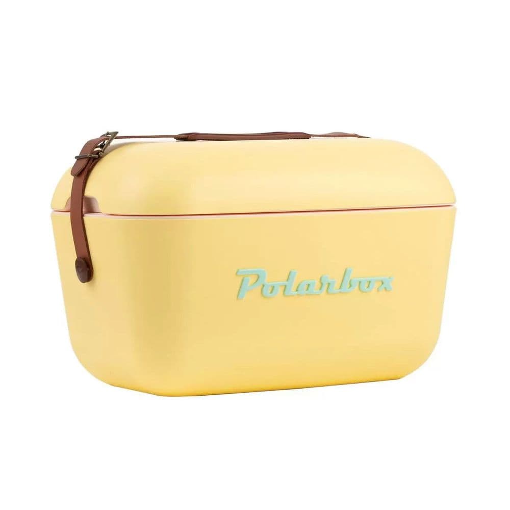 Polarbox Retro 20L Coolbox - Yellow