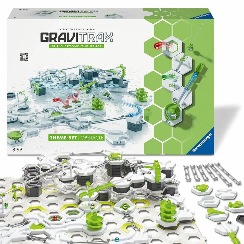 Ravensburger GraviTrax Obstacle Set Marble Run STEM Toy 180 Pieces Ages 8