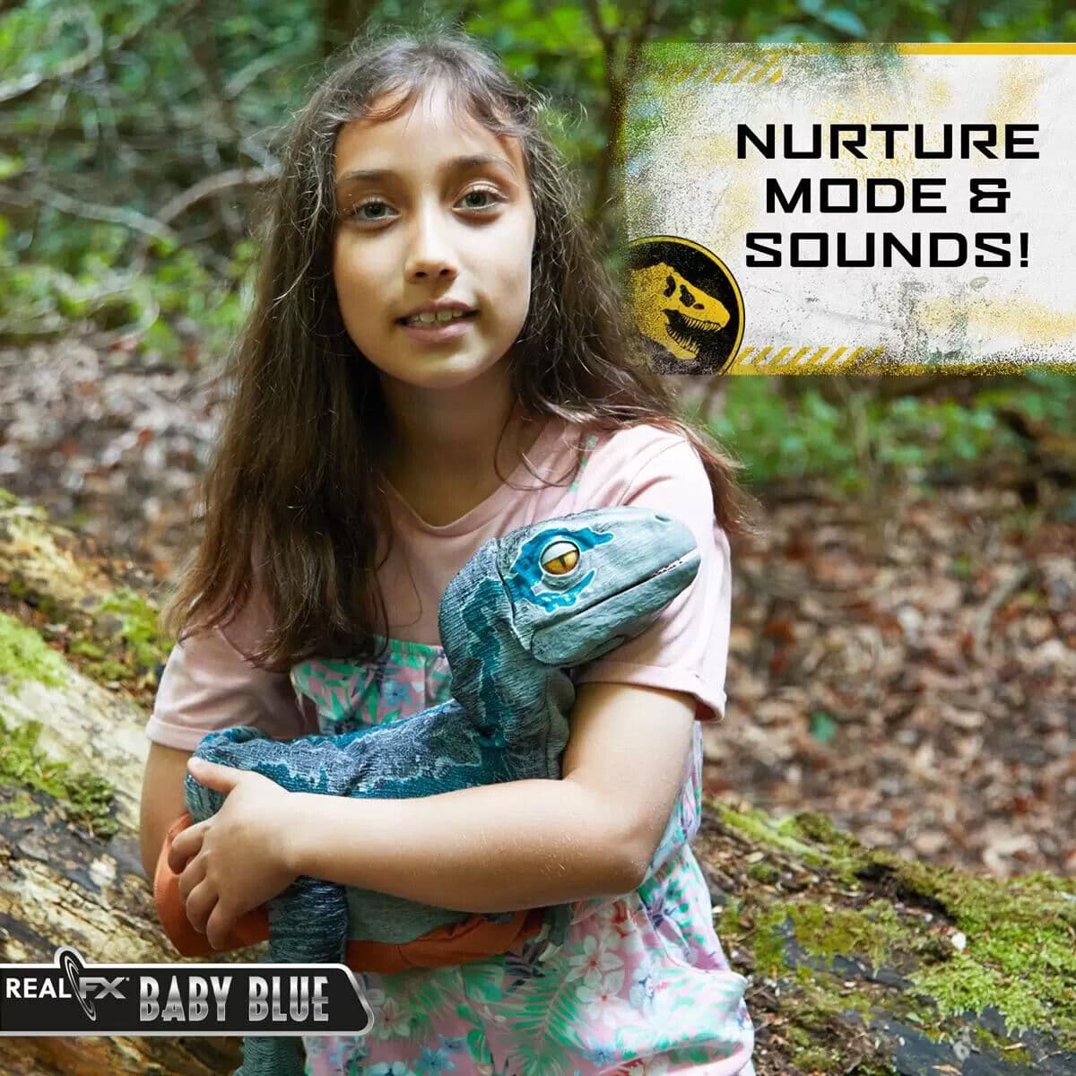 Real FX Baby Blue Jurassic World Animatronic Dinosaur