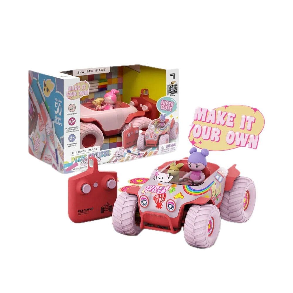 Sharper Image Pixie Cruiser Doodle 13 Piece RC Customisable Car