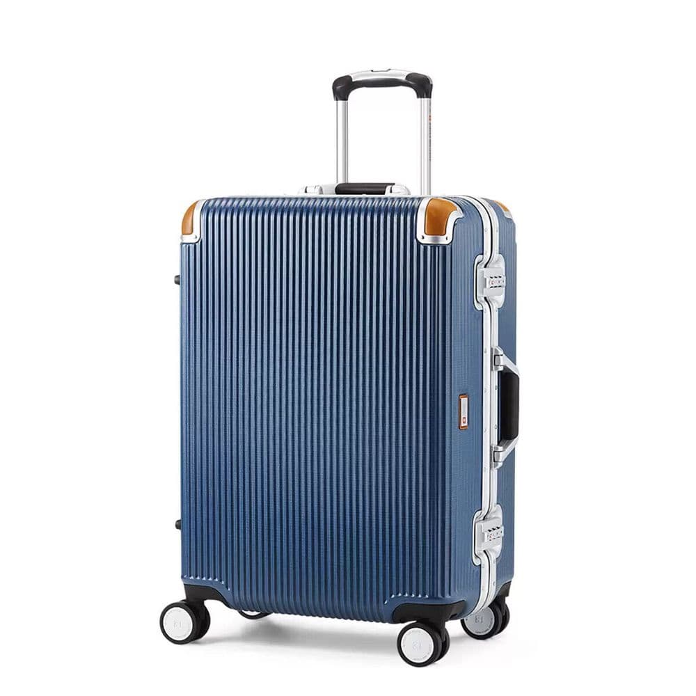 Swiss Military Medium 4 Wheel Spinner Hardside Case 24" Pacific Blue