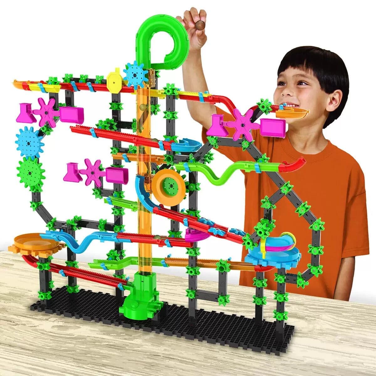 Techno Gears Marble Mania Renegade Action Packed 300PC Marble Maze STEM