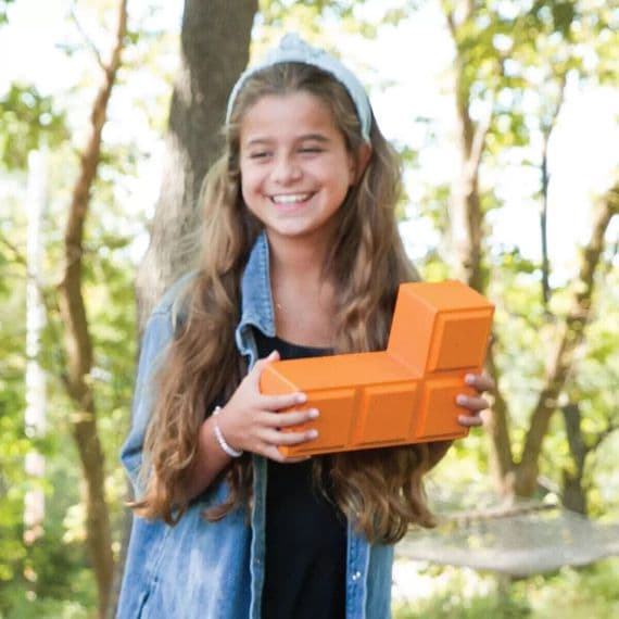 Tetris XL 6ft Tumble Game 24 Piece Stacking Challenge Giant Tetris