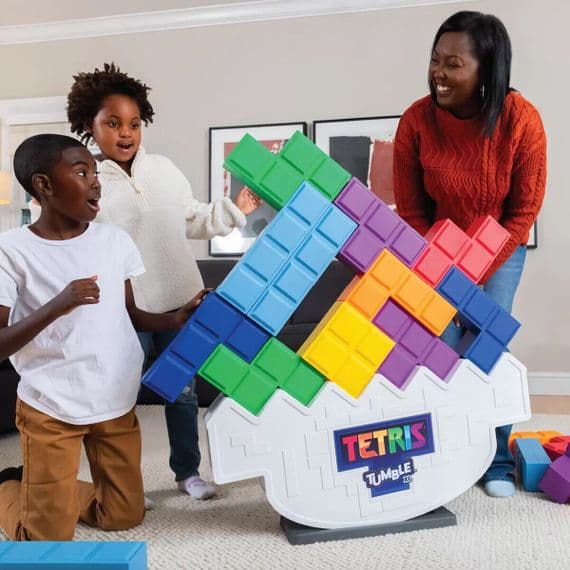 Tetris XL 6ft Tumble Game 24 Piece Stacking Challenge Giant Tetris