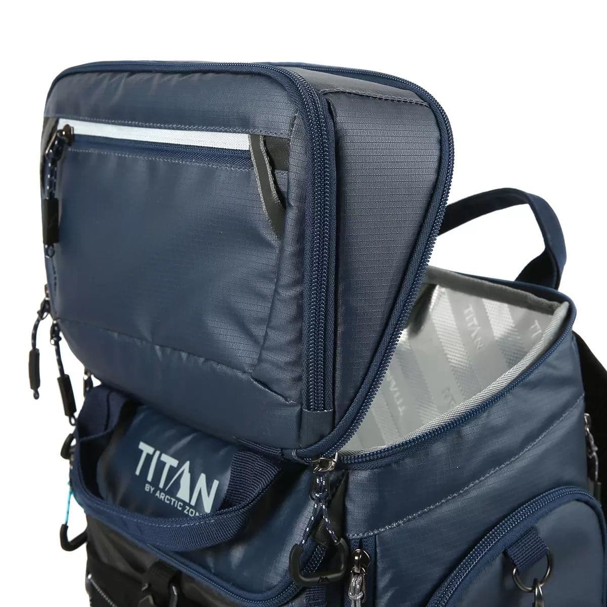 Titan 26 Can Backpack Cooler Ice Bag Food Drinks with 2 Ice Walls in ...