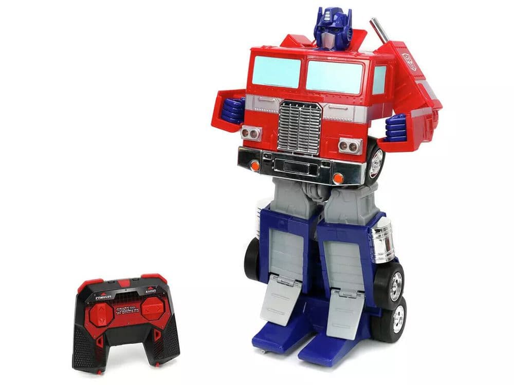 Transformers Optimus Prime RC Transforming Figure Remote Control Truck