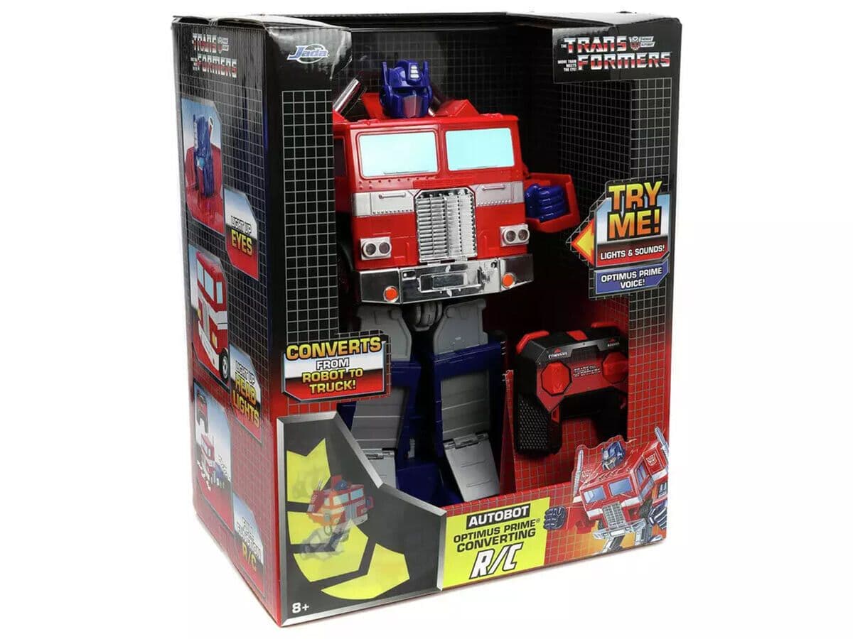 Transformers Optimus Prime RC Transforming Figure Remote Control Truck