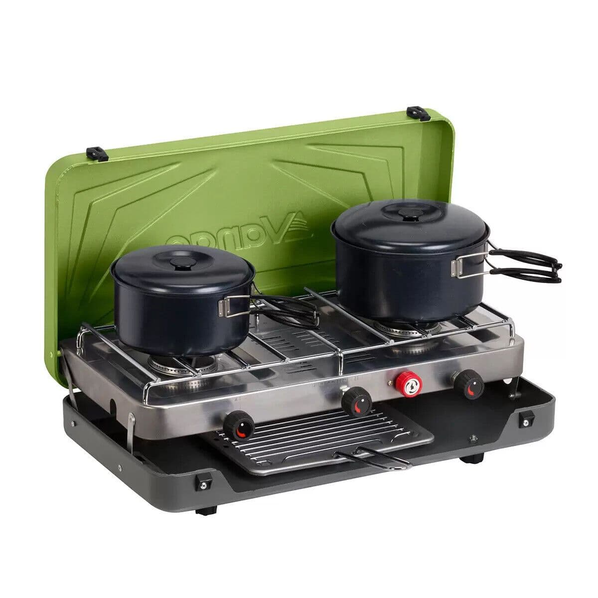 Vango Combi IR Infrared Grill 2 Burner Cooker Grill/Stove