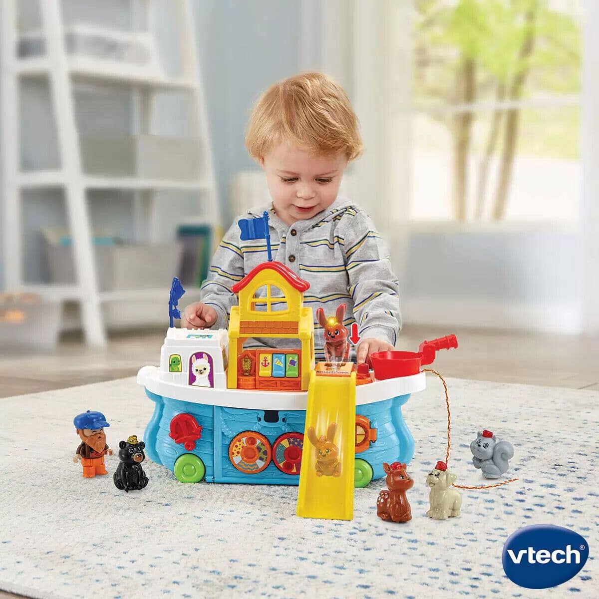 VTech Animal Friends Boat with 6 Interactive Friends