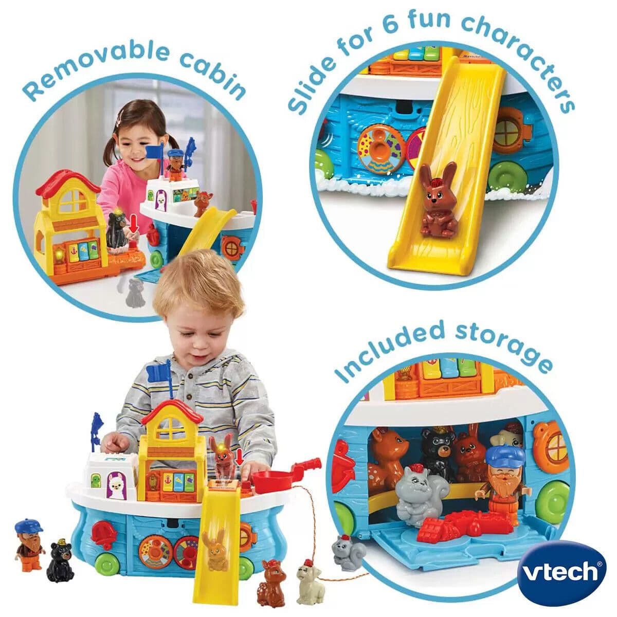 VTech Animal Friends Boat with 6 Interactive Friends