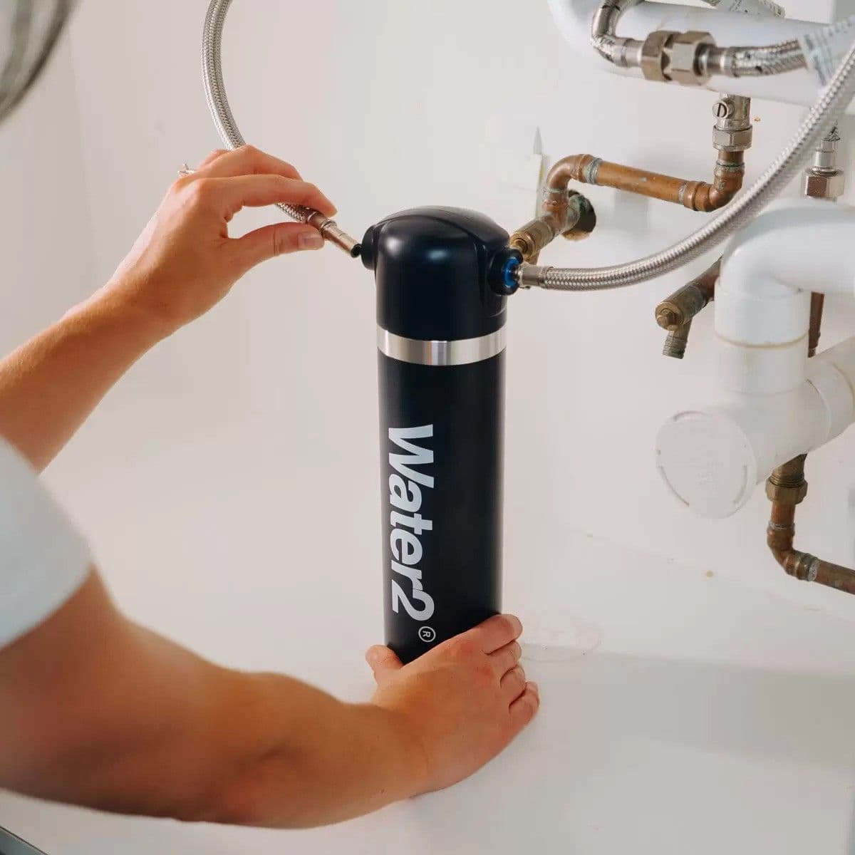 Water2 Pod 2 0 Under Sink Water Filter Fluoride Filter Bear Grylls Bundle