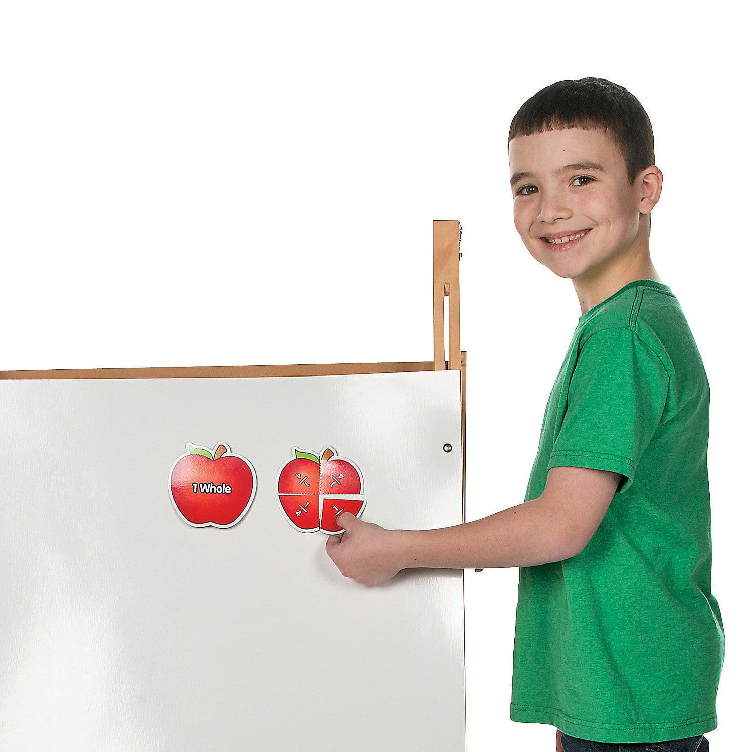 39 Piece Apple Fractions Magnet Set | Educational Toys