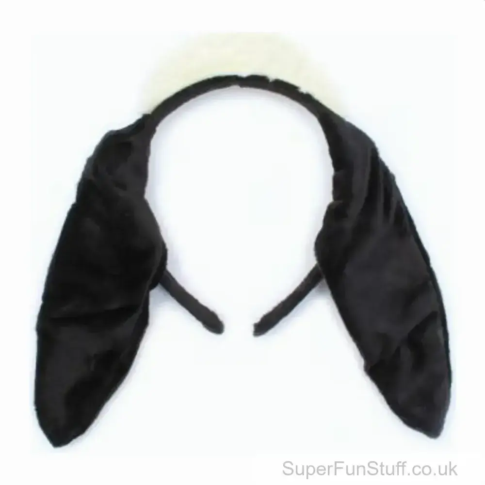 Black Sheep Headband with Floppy Ears - Fun Farm Animal Fancy Dress ...